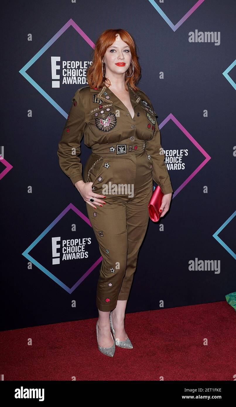 SANTA MONICA, CA - NOVEMBER 11: Christina Hendricks attends the People ...