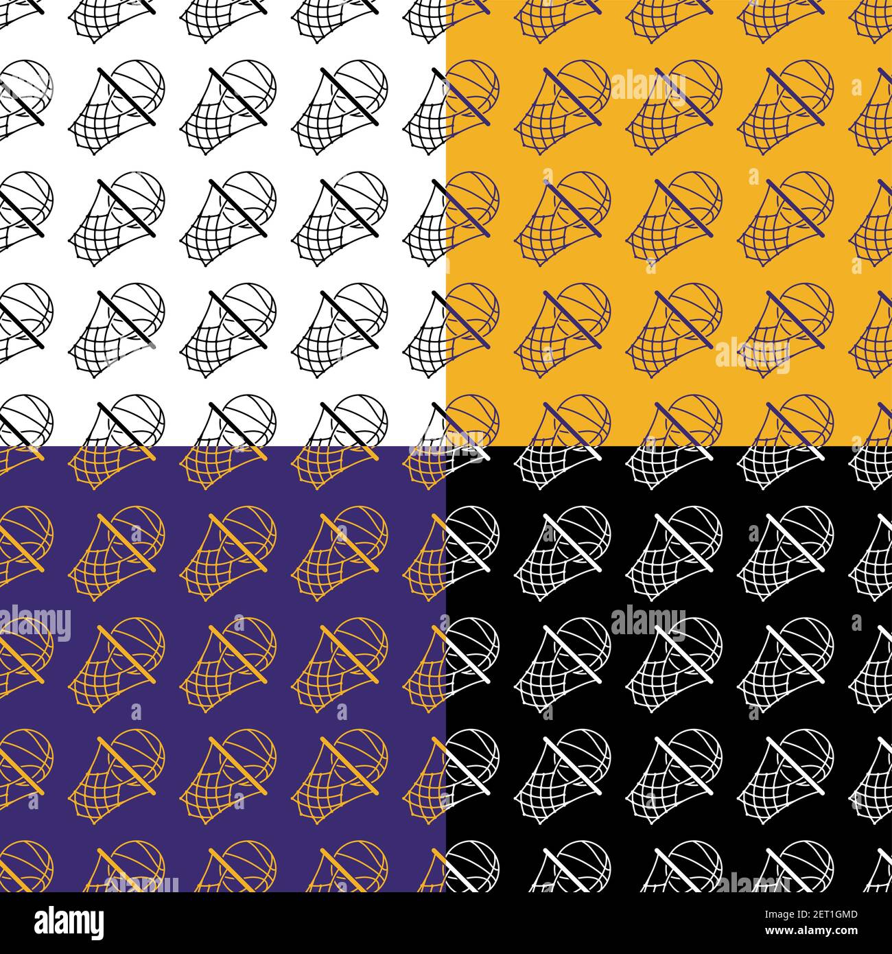 Basketball Net Pattern