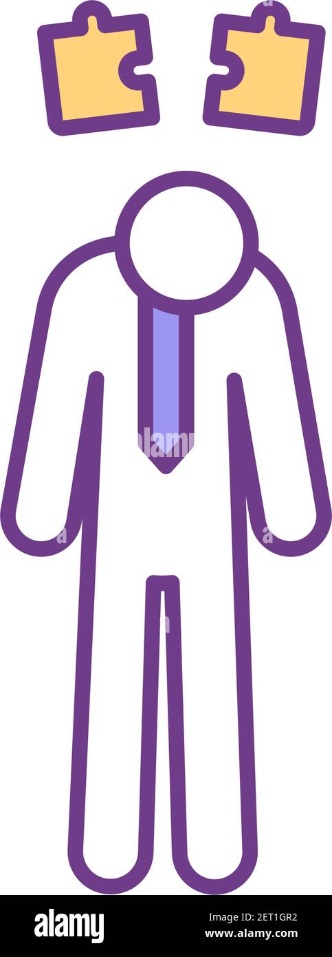 Employee frustration RGB color icon Stock Vector Image & Art - Alamy