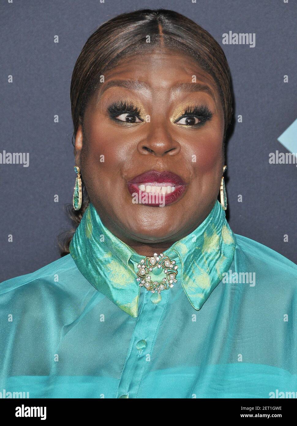 Retta arrives at the 2018 E! People's Choice Awards held at the Barker ...