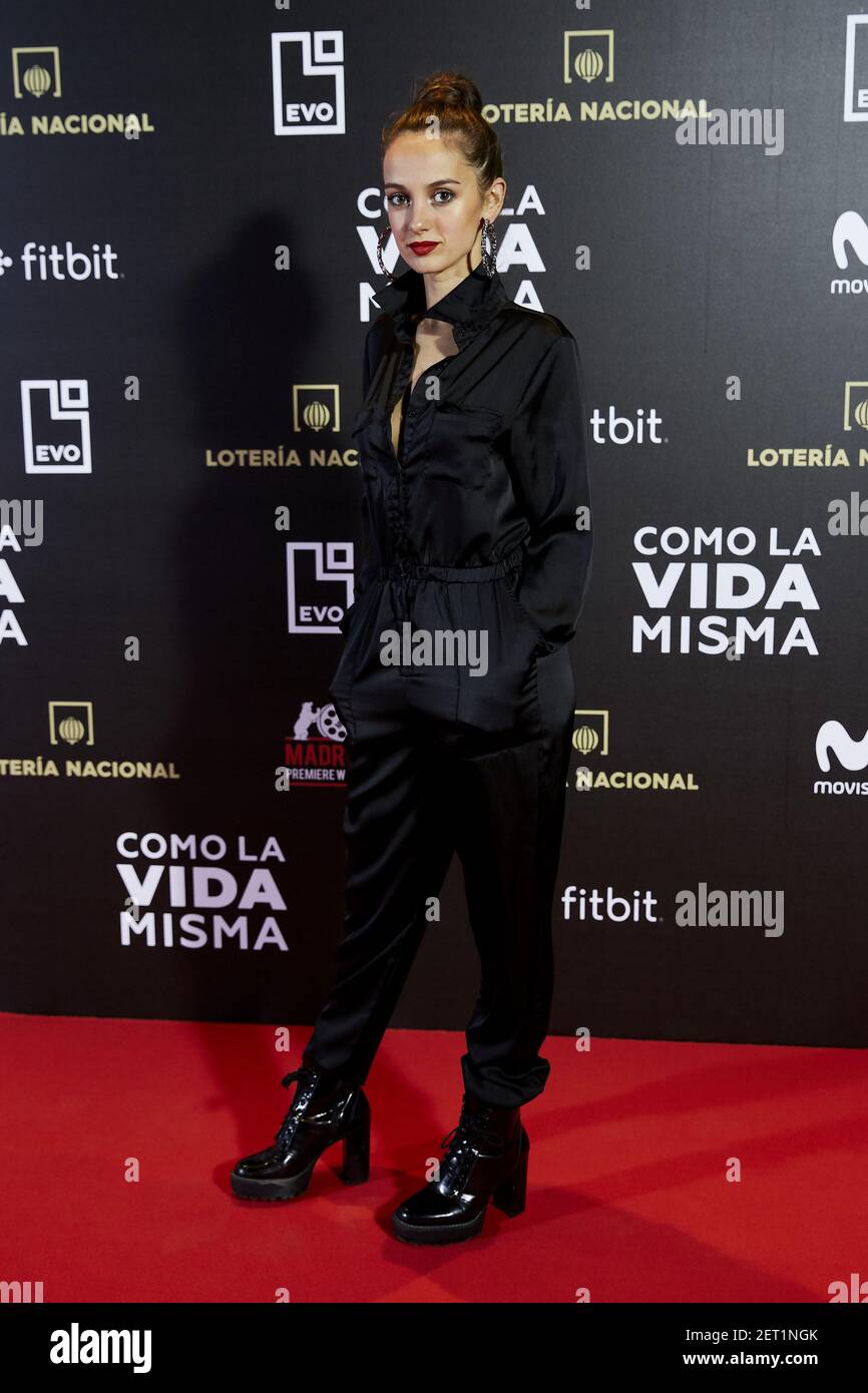 Maria de Nati attends to 'Como la Vida Misma' film premiere during the ...