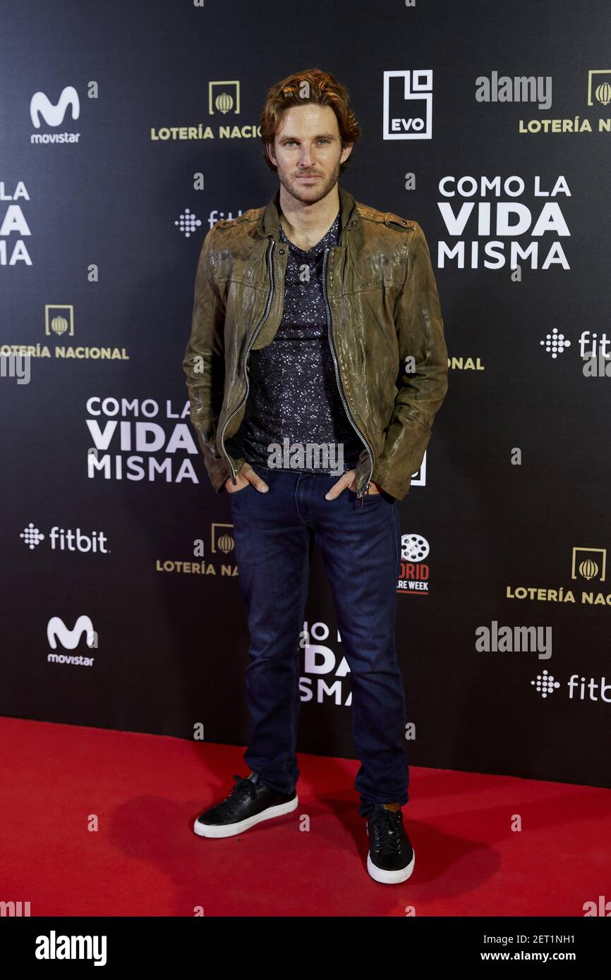 Alex Hafner attends to 'Como la Vida Misma' film premiere during the ...