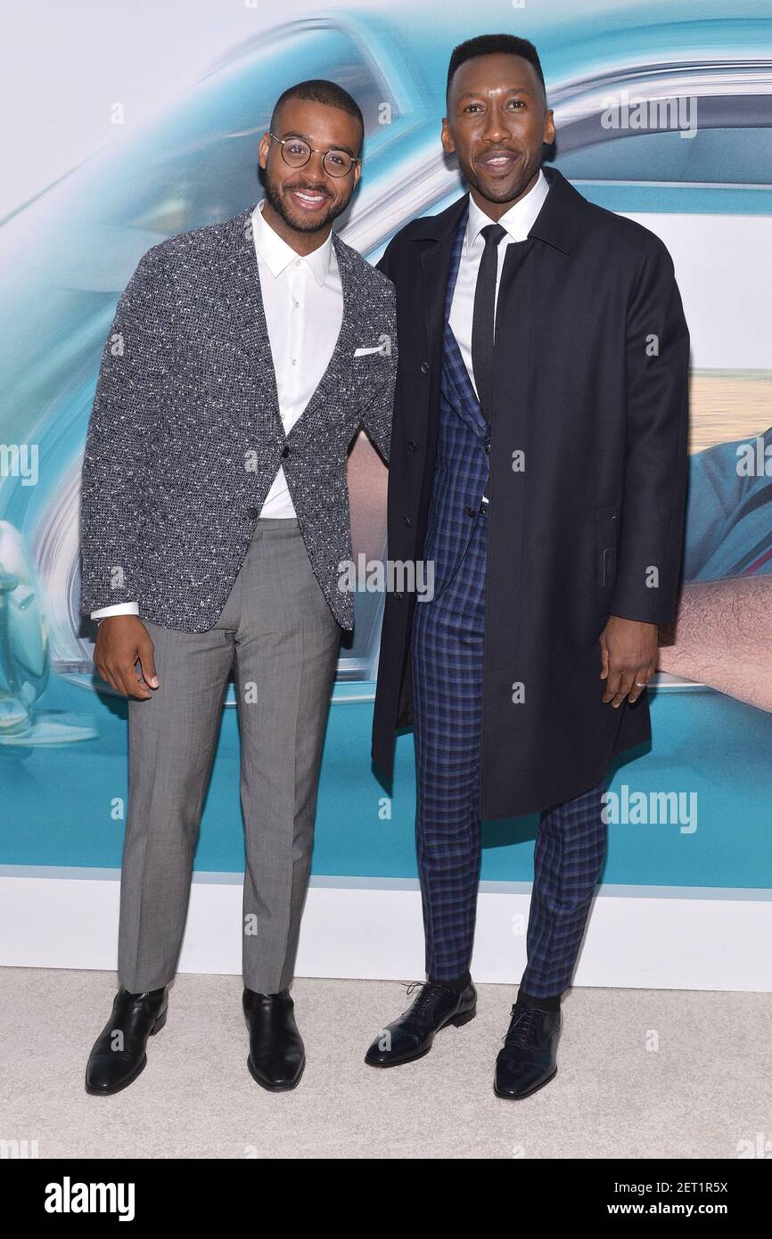 (L-R) Composer Quinn Duffy and actor Mahershala Ali attend the 'Green ...