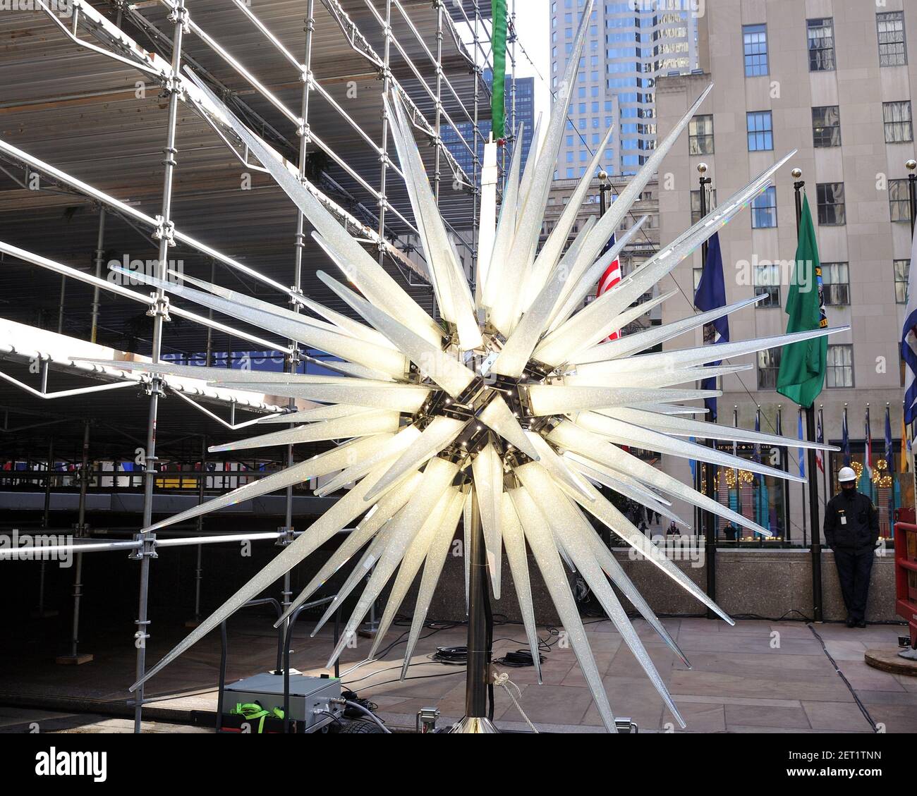 The new Swarovski Star for the Rockefeller Center Christmas Tree ...