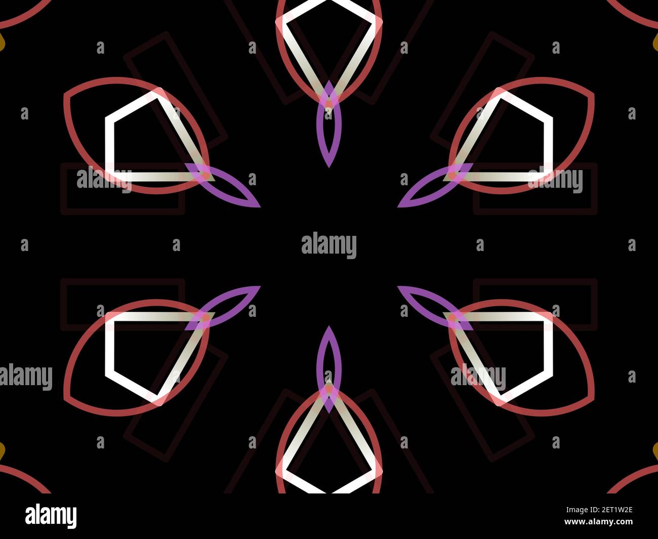 Pattern design made with the help of graphics editing and formatting ...