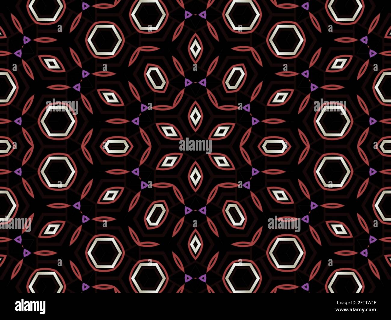 Pattern design made with the help of graphics editing and formatting ...