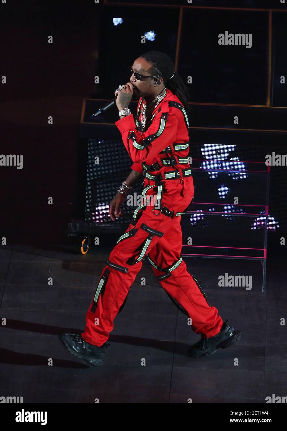 MIAMI, FL - NOVEMBER 13: Quavo performs at the American Airlines Arena ...