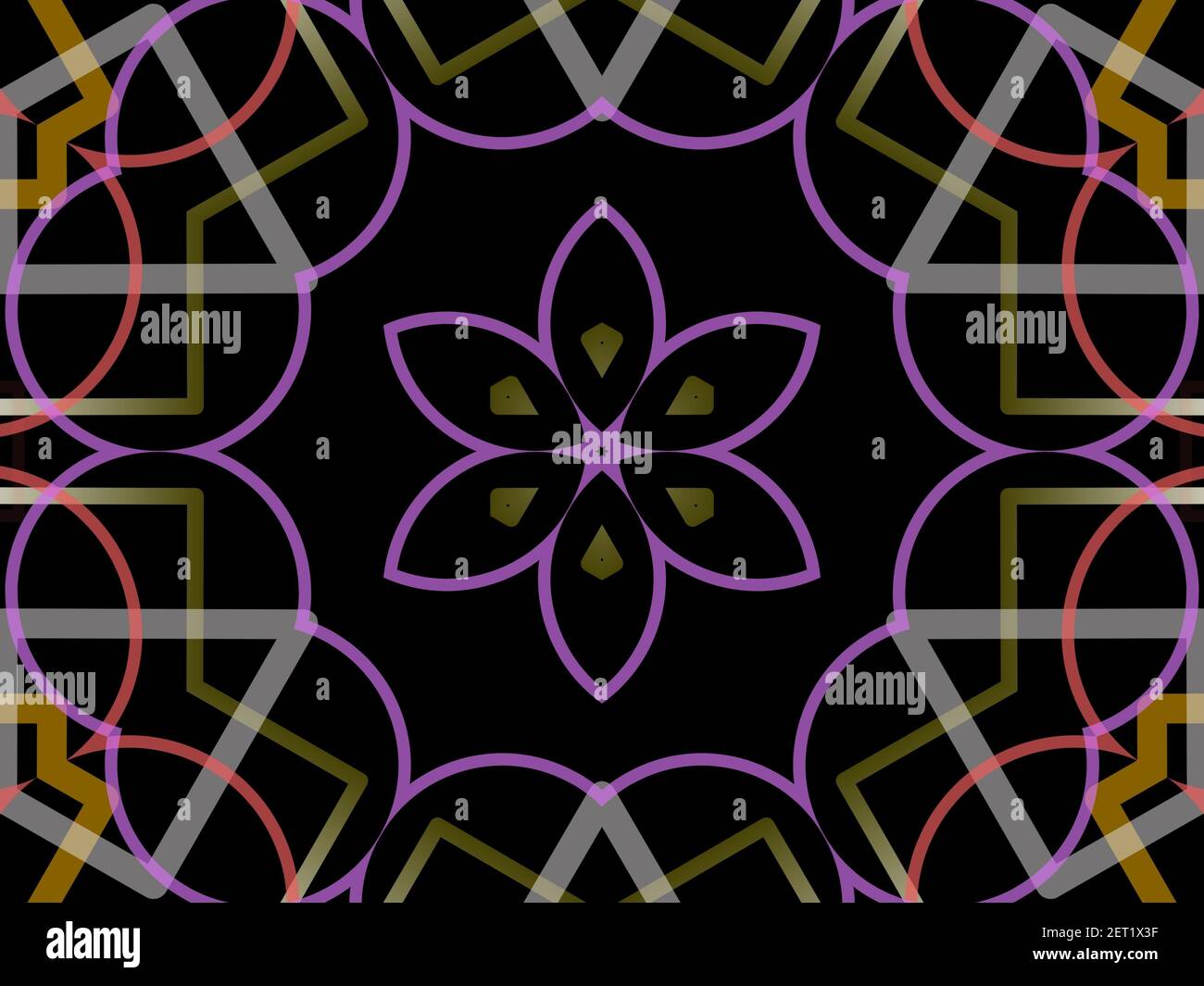Pattern design made with the help of graphics editing and formatting ...