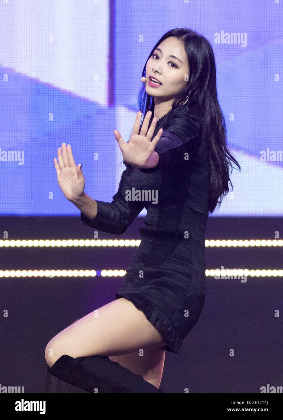 14 November 2018 - Goyang, South Korea : Taiwanese vocal Tzuyu, member of K-Pop girl group TWICE ...