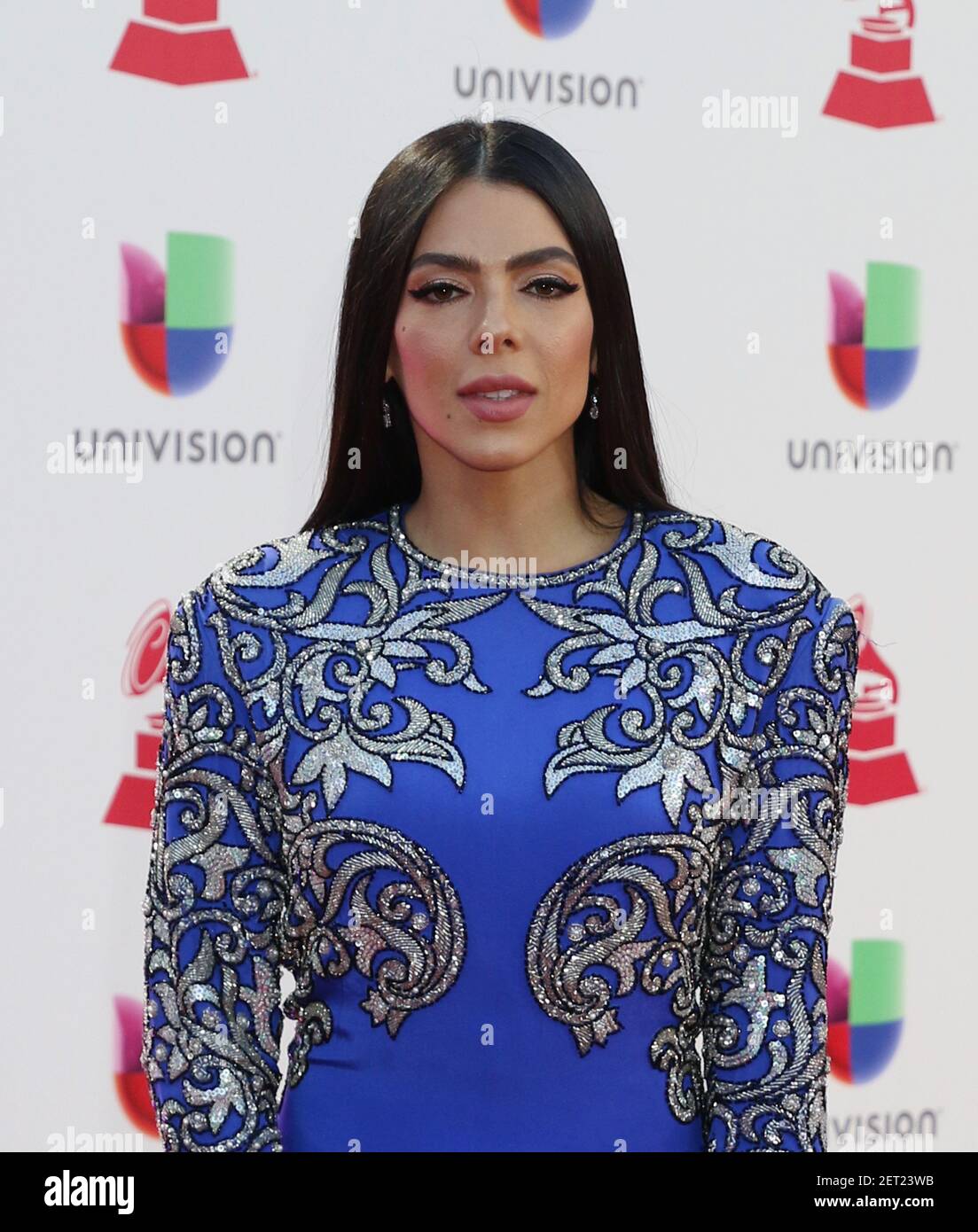 Danella Urbay arrives at the 19th Annual Latin GRAMMY Awards Red Carpet ...