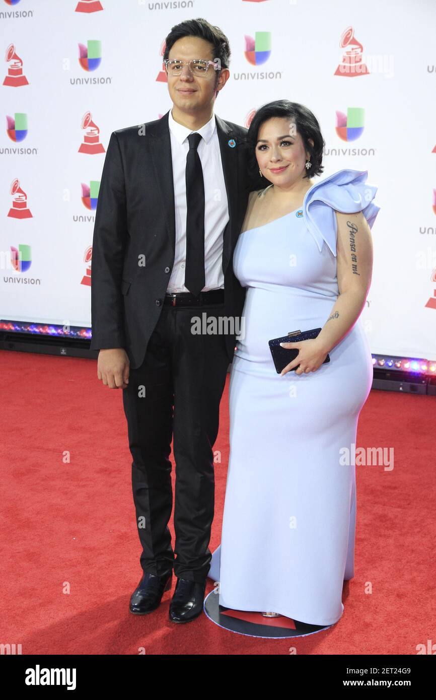 LAS VEGAS, NV - NOVEMBER 15: Alejandro Jimenez, Carla Morrison attends ...