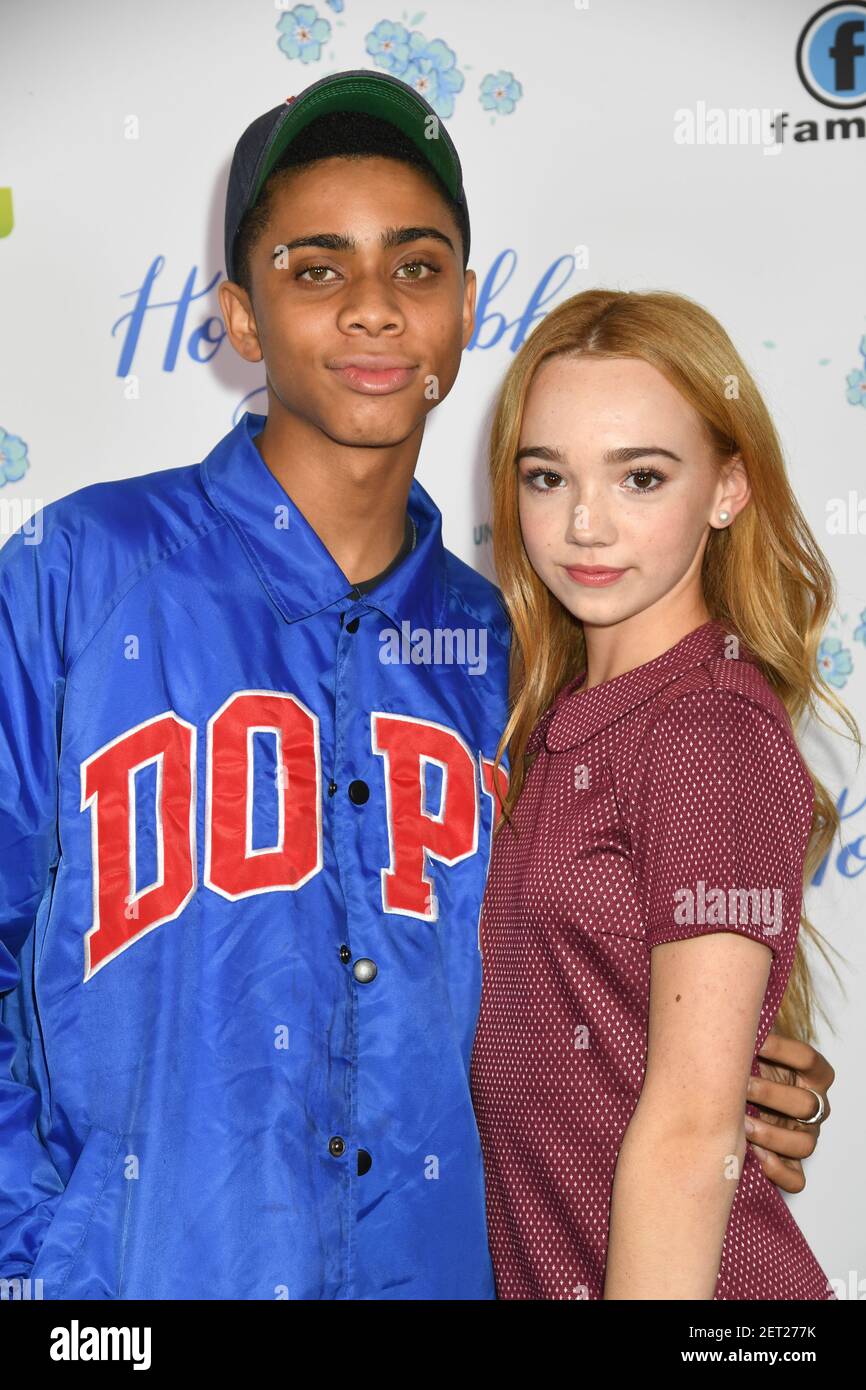 Bryce Xavier, Holly Hobbie during the Holly Hobbie Hulu Original TV ...