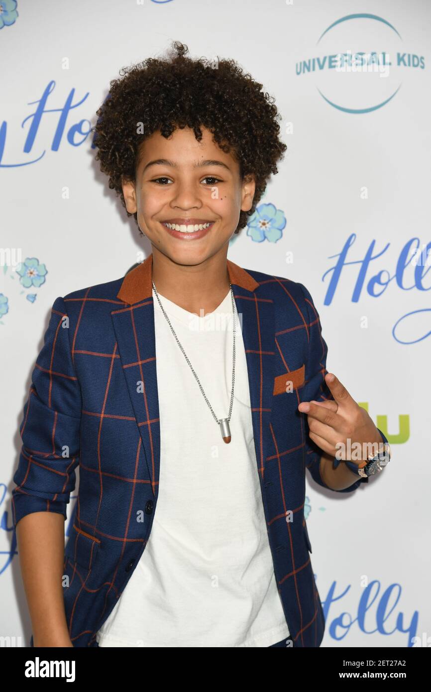 Justin Claiborne during the Holly Hobbie Hulu Original TV Series Launch ...