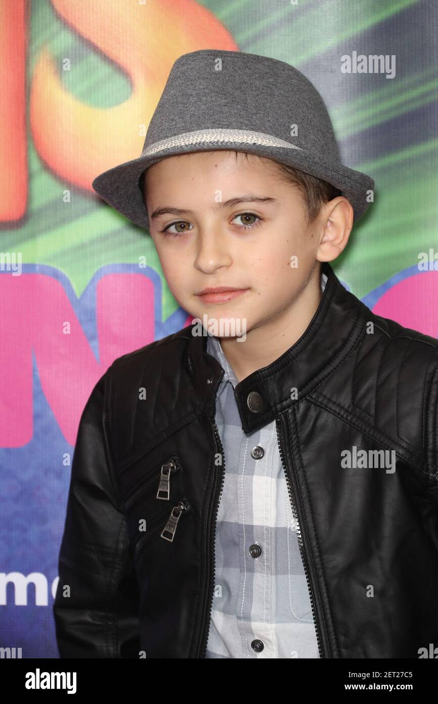 Jack Messina attends DreamWorks Trolls The Experience Rainbow Carpet ...