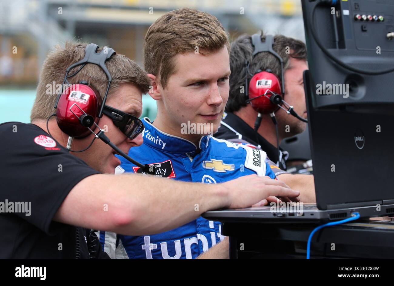 November 17, 2018: Matt Tifft, driver of the (2) Tunity Chevrolet ...
