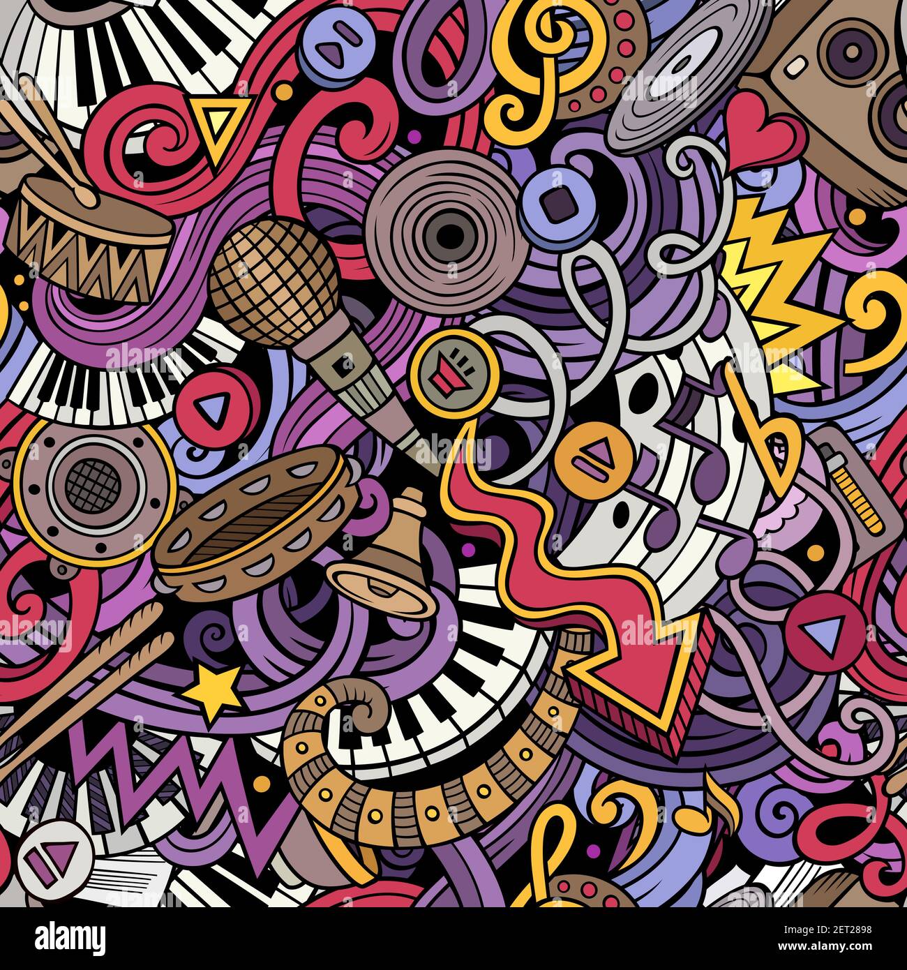 Doodles Of Music Notes