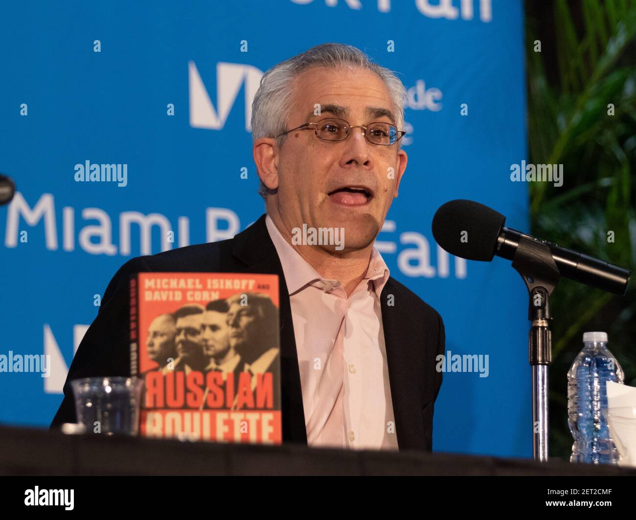 MIAMI, FL - NOV 17: David Corn is seen during the Miami Book Fair ...