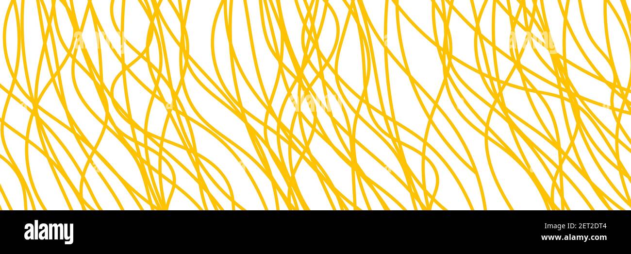 Wide abstract background with pasta, makaroni or spaghetti. Horizontal ...