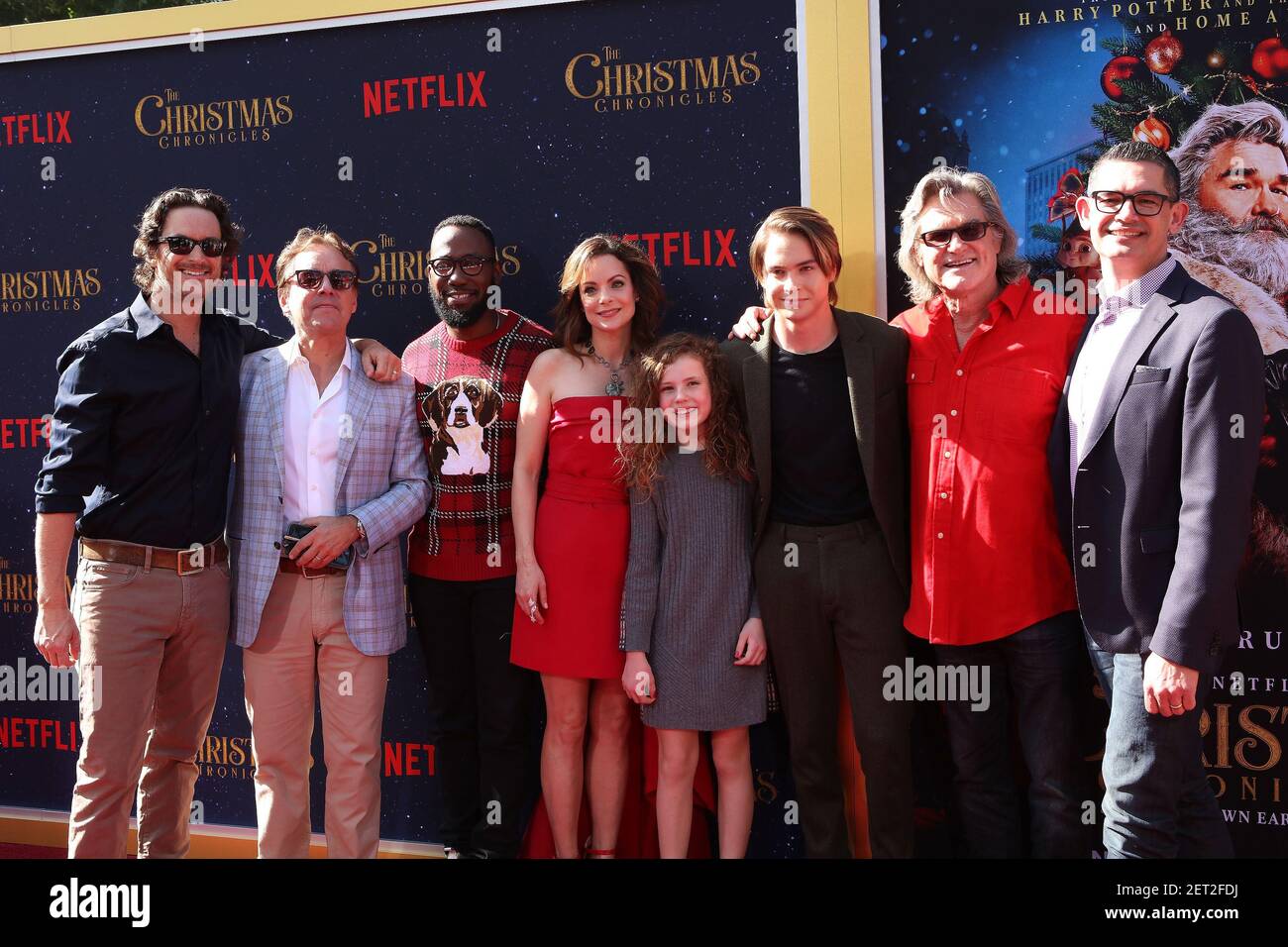 Oliver Hudson, Chris Columbus, Lamorne Morris, Kimberly Williams ...