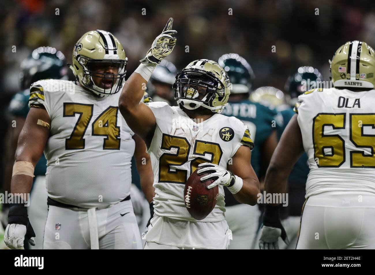 November 18, 2018: New Orleans Saints running back Mark Ingram (22 ...