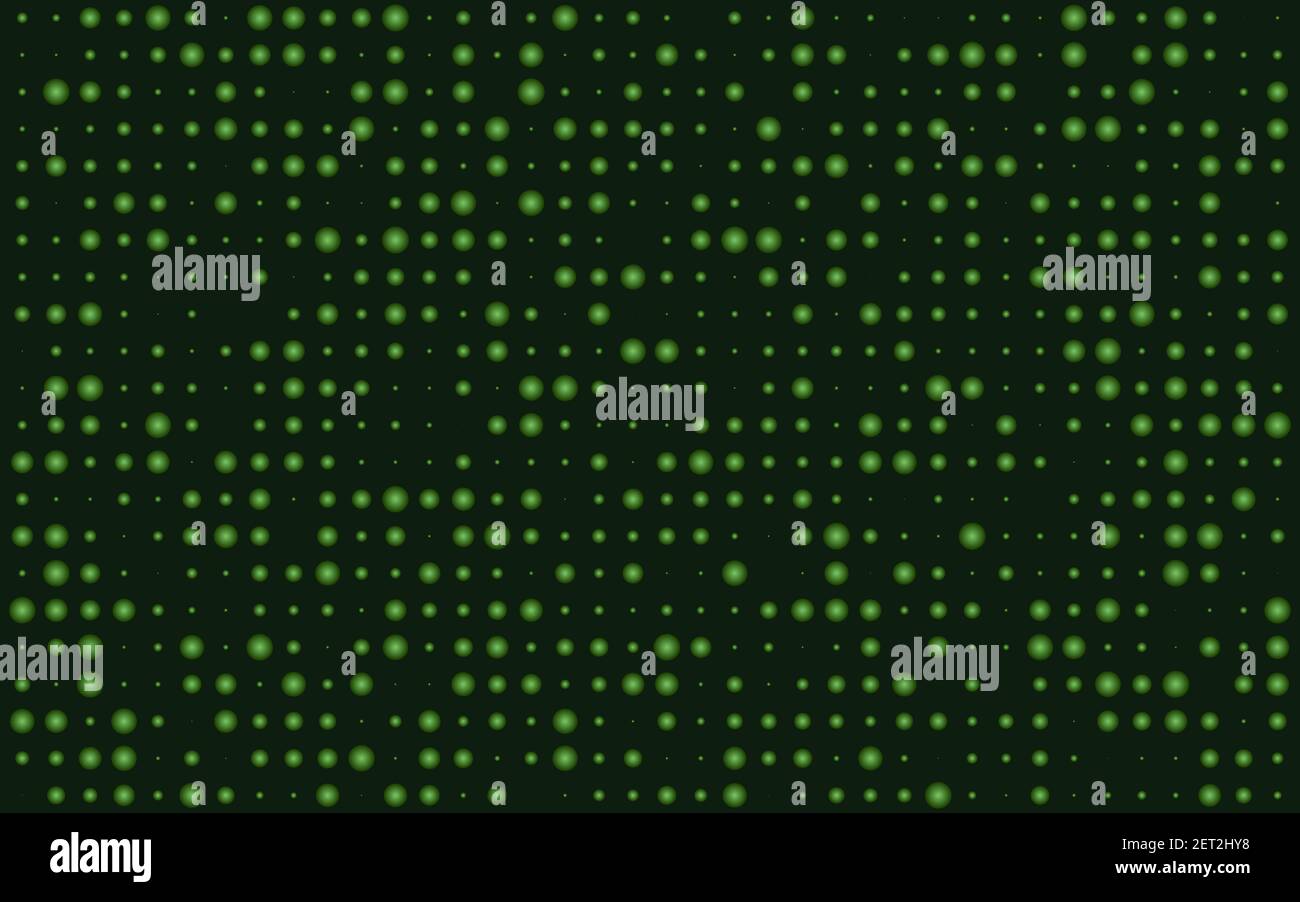 Digital data background with circles. Backdrop technology with dots ...