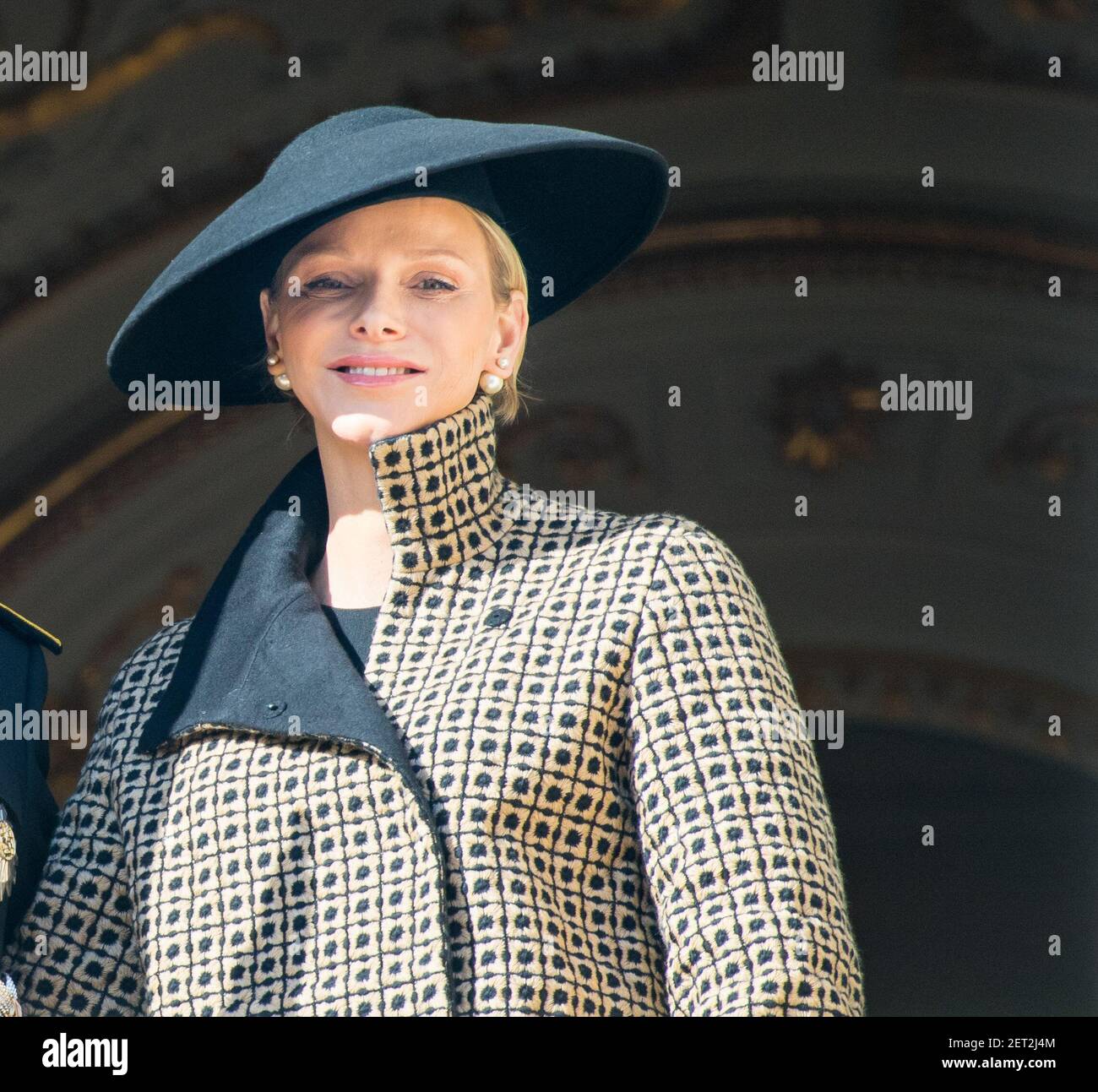 Princess Charlene of Monaco during the Army Parade, as part of the ...