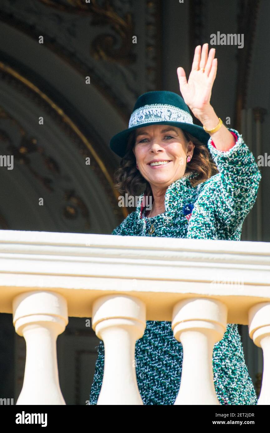 Princess Caroline of Hanover during the Army Parade, as part of the ...