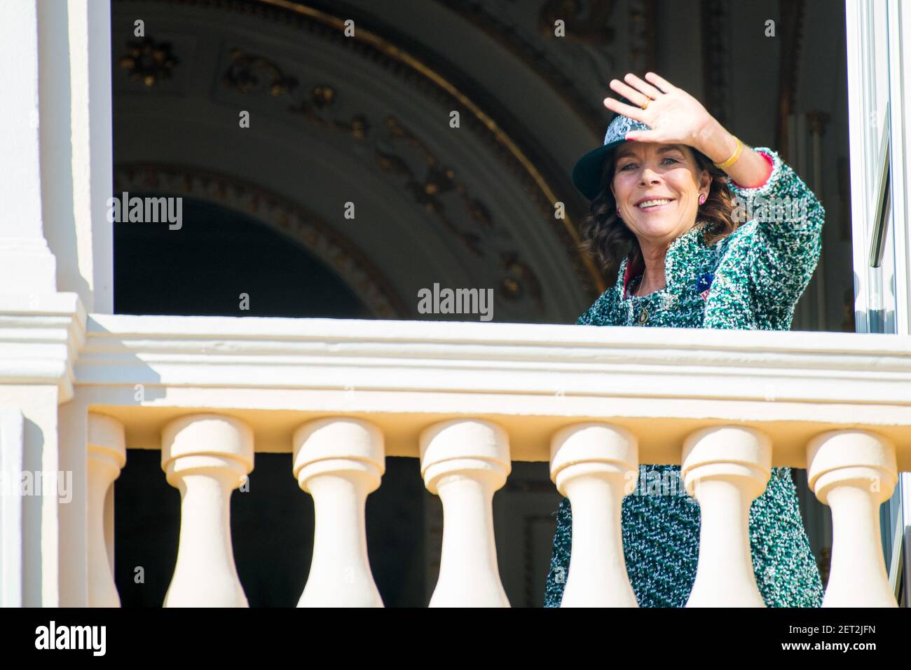 Princess Caroline of Hanover during the Army Parade, as part of the ...