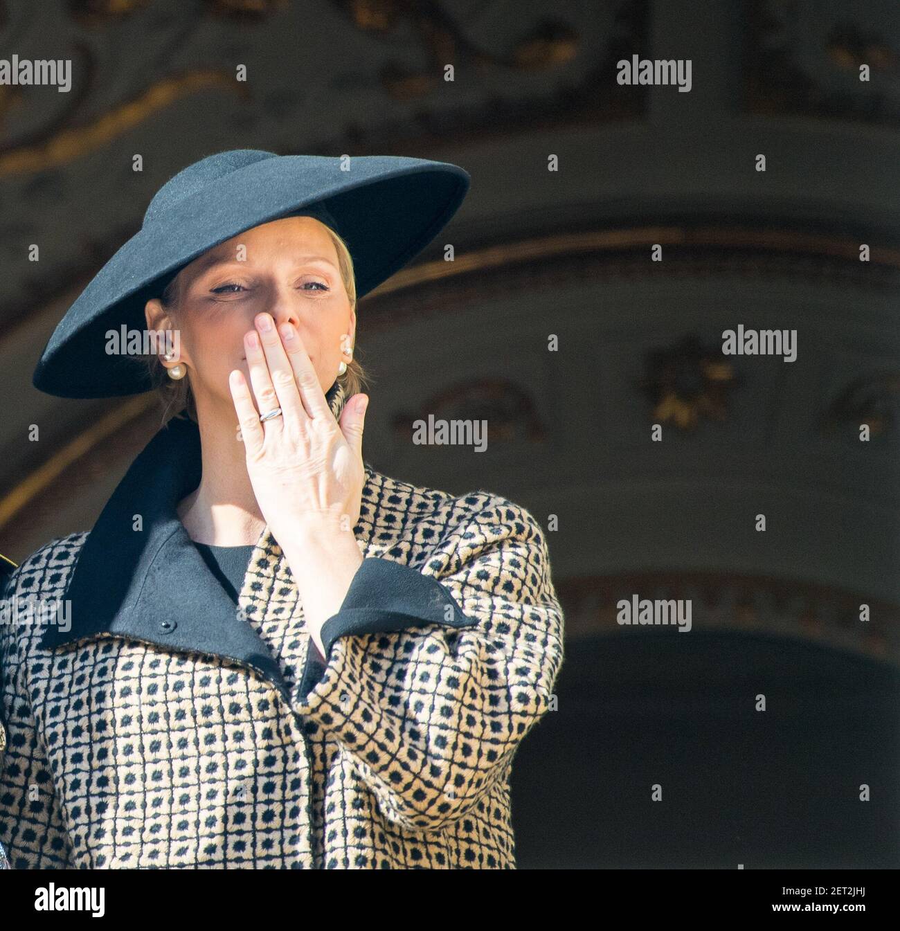 Princess Charlene of Monaco during the Army Parade, as part of the ...