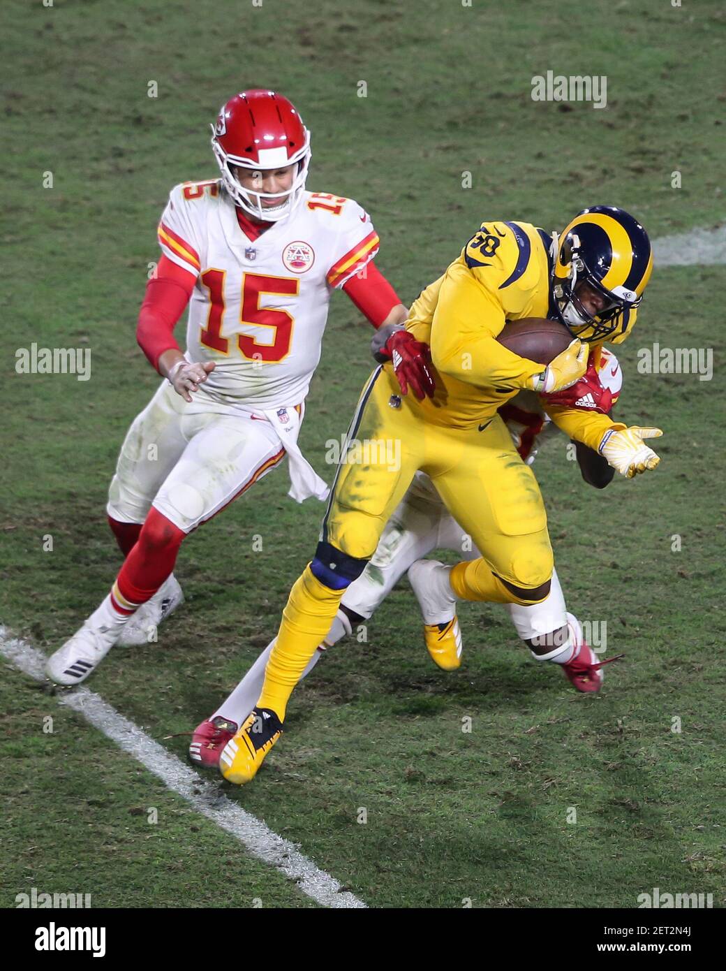 November 19, 2018 Los Angeles, CA...Los Angeles Rams outside linebacker ...