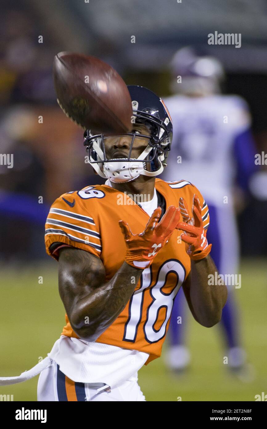 November 18, 2018: Chicago, Illinois, U.S. - Bears #18 Taylor Gabriel ...