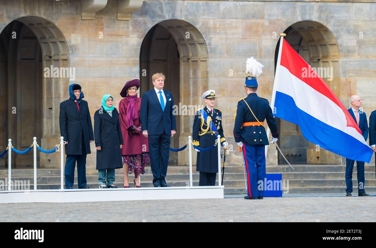 King Willem Alexander and Queen Maxima with The President of Singapore ...