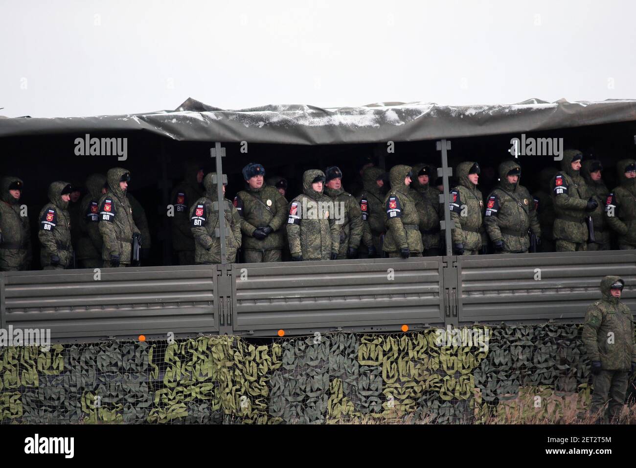 An active phase of the largest in the history military training of the ...