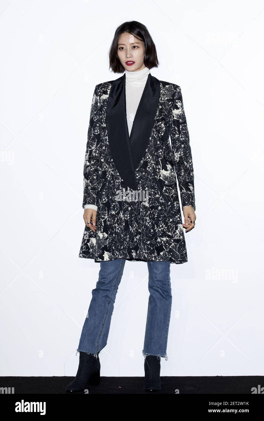 21 November 2018 - Seoul, South Korea : South Korean model Lee Hyun-yi ...