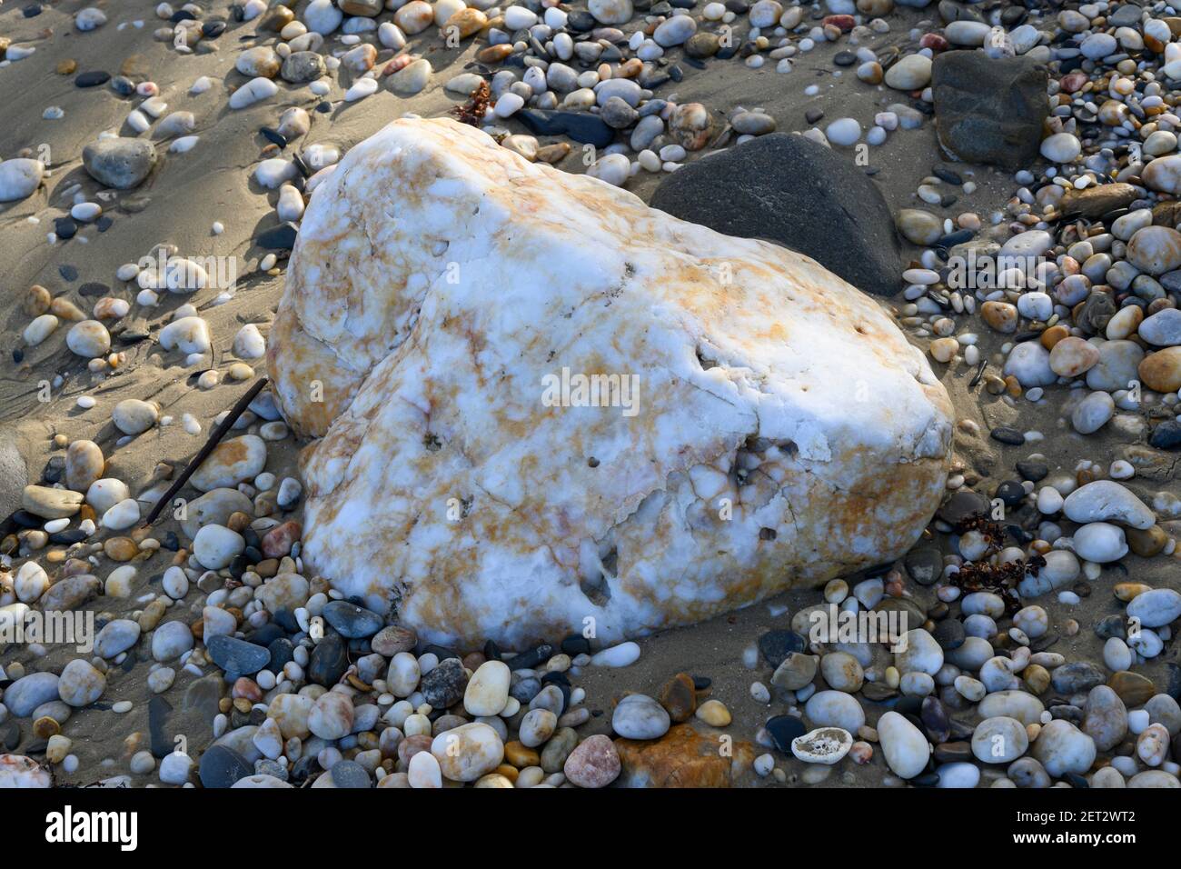 Pebbles on the beach, Port Douglas, Far North Queensland, Queensland ...