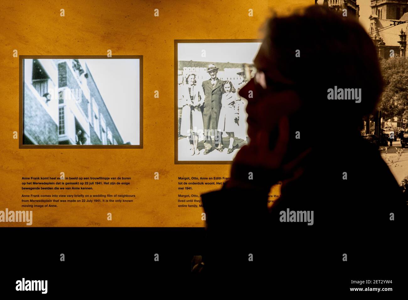 The renovated Anne Frank House Museum in Amsterdam on Nov. 21, 2018 ...