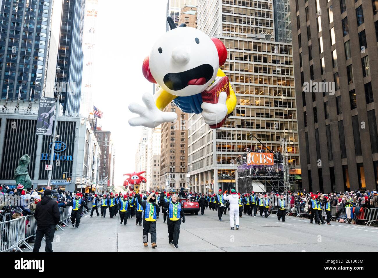 The Wimp (Diary ofa Wimpy Kid) balloon at The 2018 Macy's Thanksgiving ...