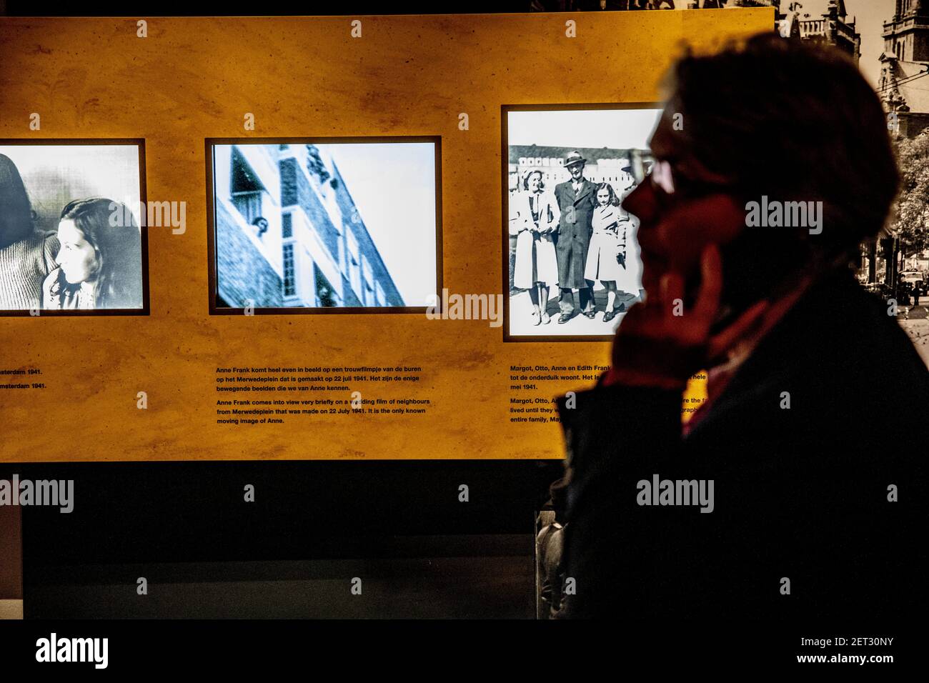 The renovated Anne Frank House Museum in Amsterdam on Nov. 21, 2018 ...