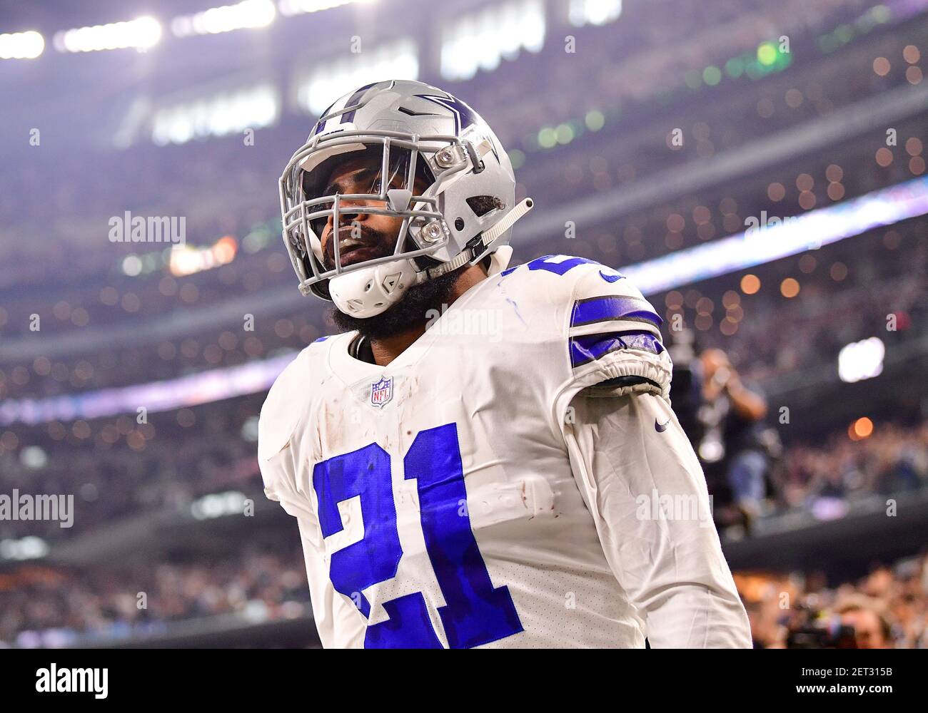 November 22, 2018:.Dallas Cowboys running back Ezekiel Elliott (21 ...