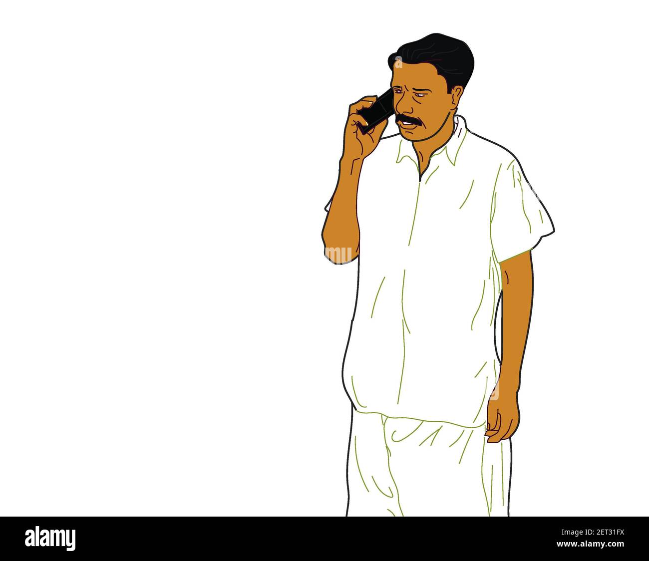 Young rural man Cut Out Stock Images & Pictures - Alamy