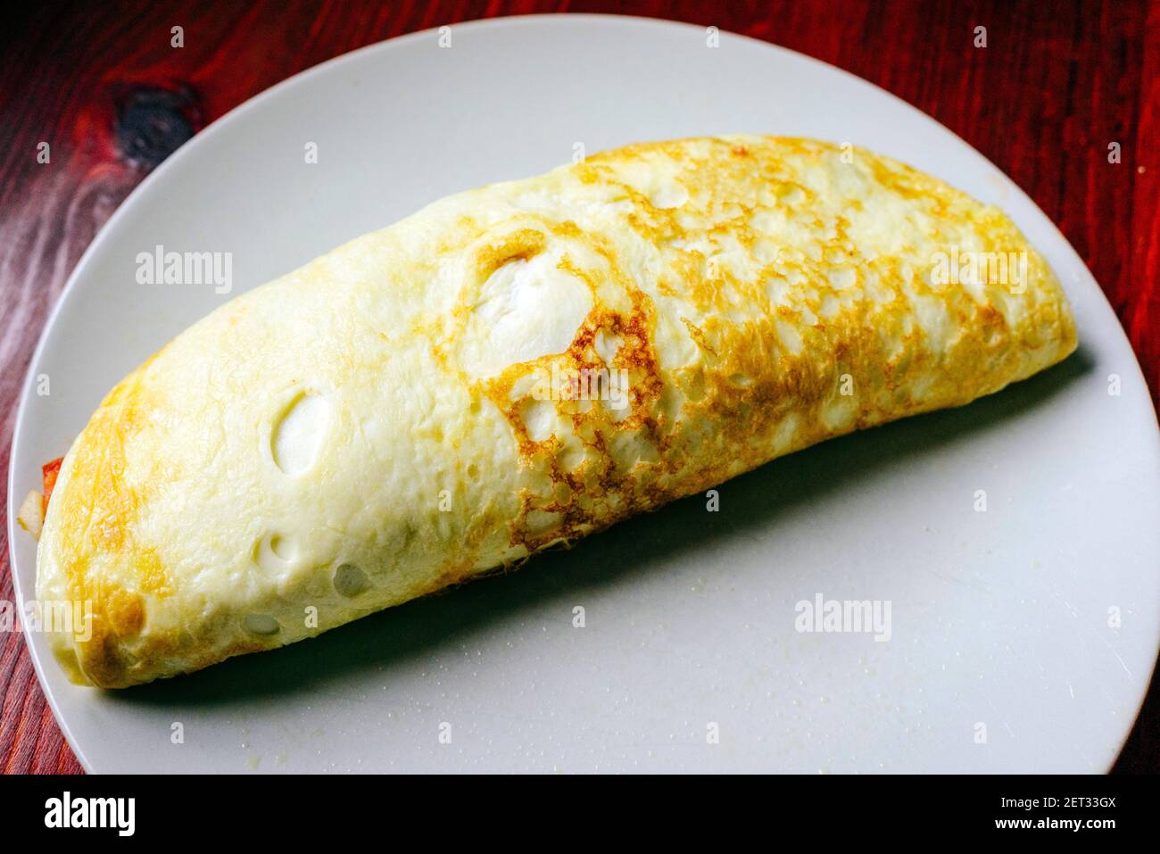Filled omelette hi-res stock photography and images - Alamy