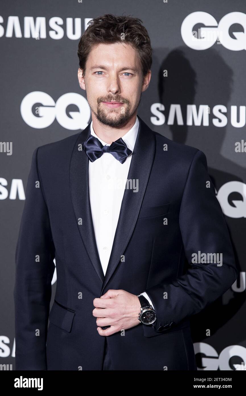 Actor Jan Cornet attends the 2018 GQ Men of the Year awards at the ...