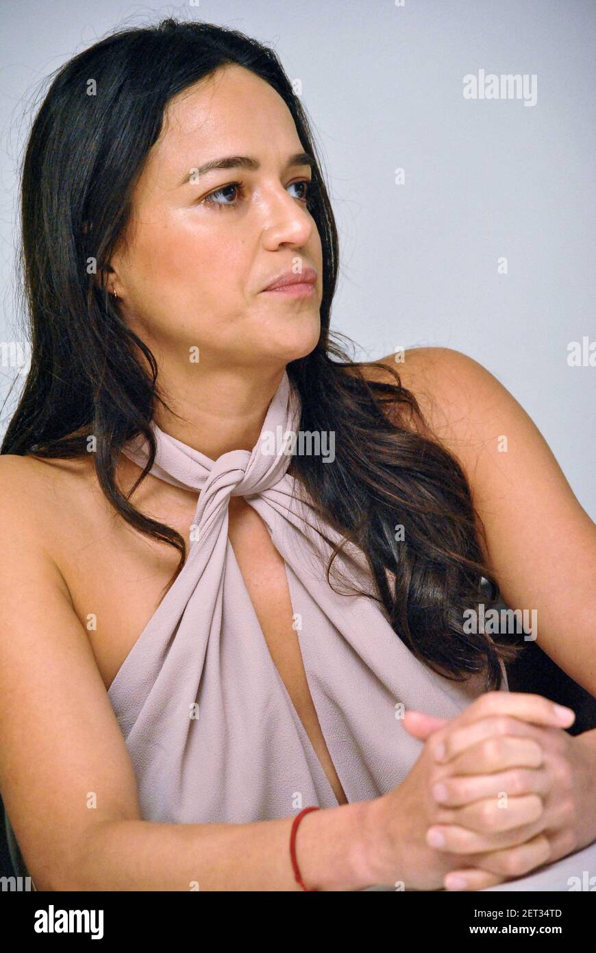 Michelle Rodriguez at the Hollywood Foreign Press Association press ...