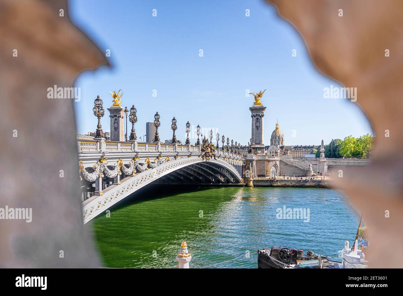 Alexander III Bridge Paris France Stock Photo - Alamy