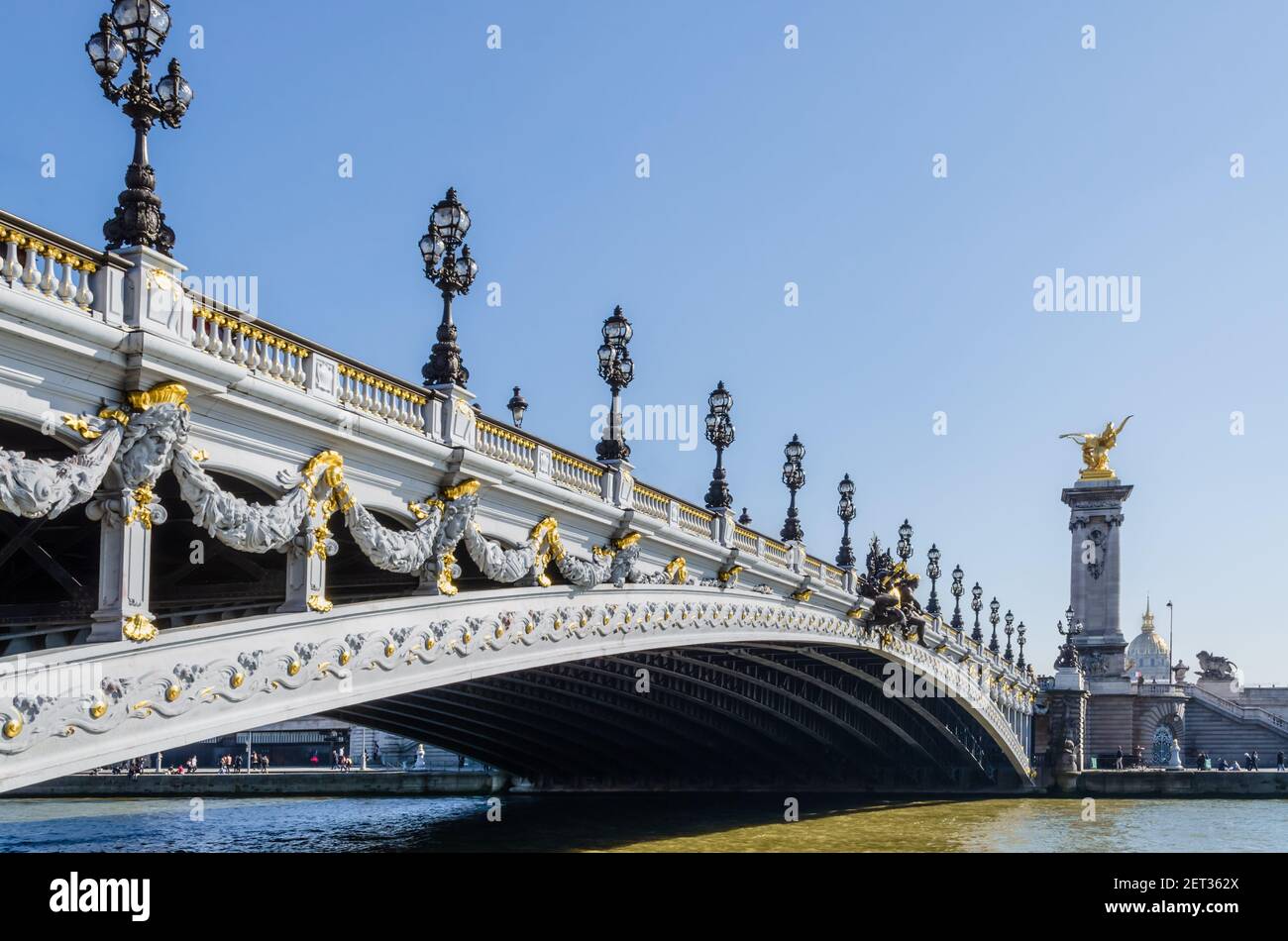 Alexander III Bridge Paris France Stock Photo - Alamy