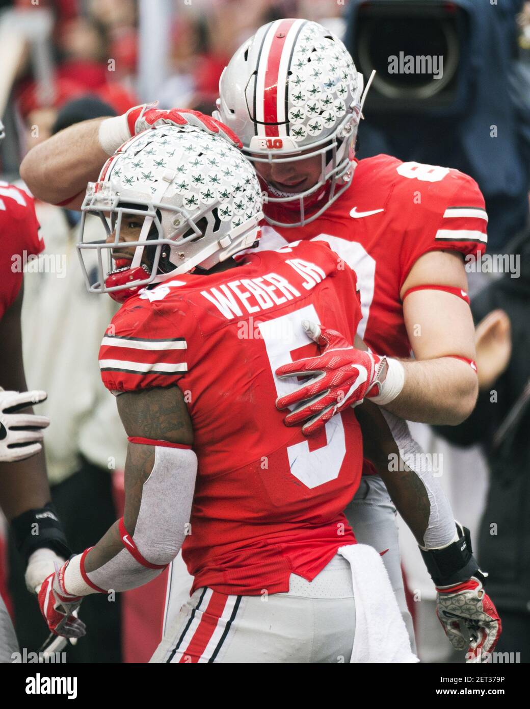 November 24, 2018: Ohio State Buckeyes running back Mike Weber Jr. (5 ...