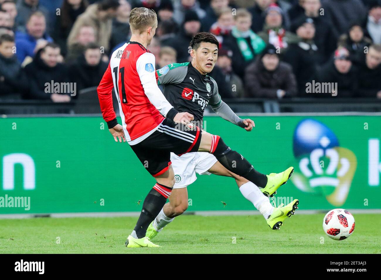 ROTTERDAM - Feyenoord - Groningen , Football , Season 2018/2019 ...