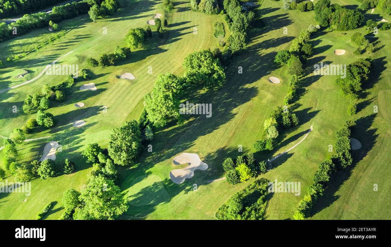 Drone golf hi-res stock photography and images - Alamy