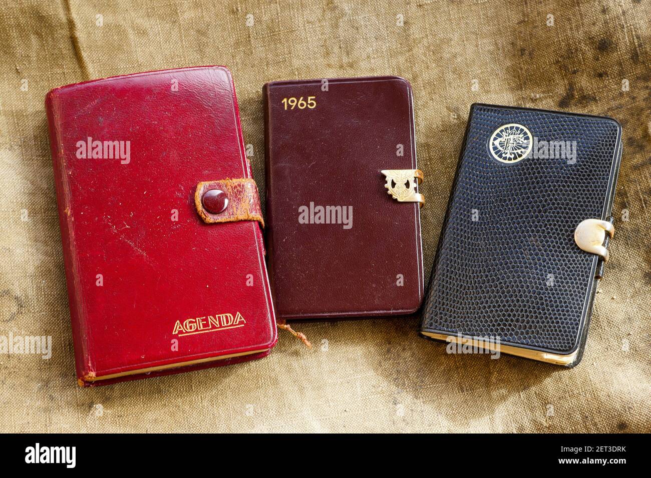Vintage diaries hi-res stock photography and images - Alamy