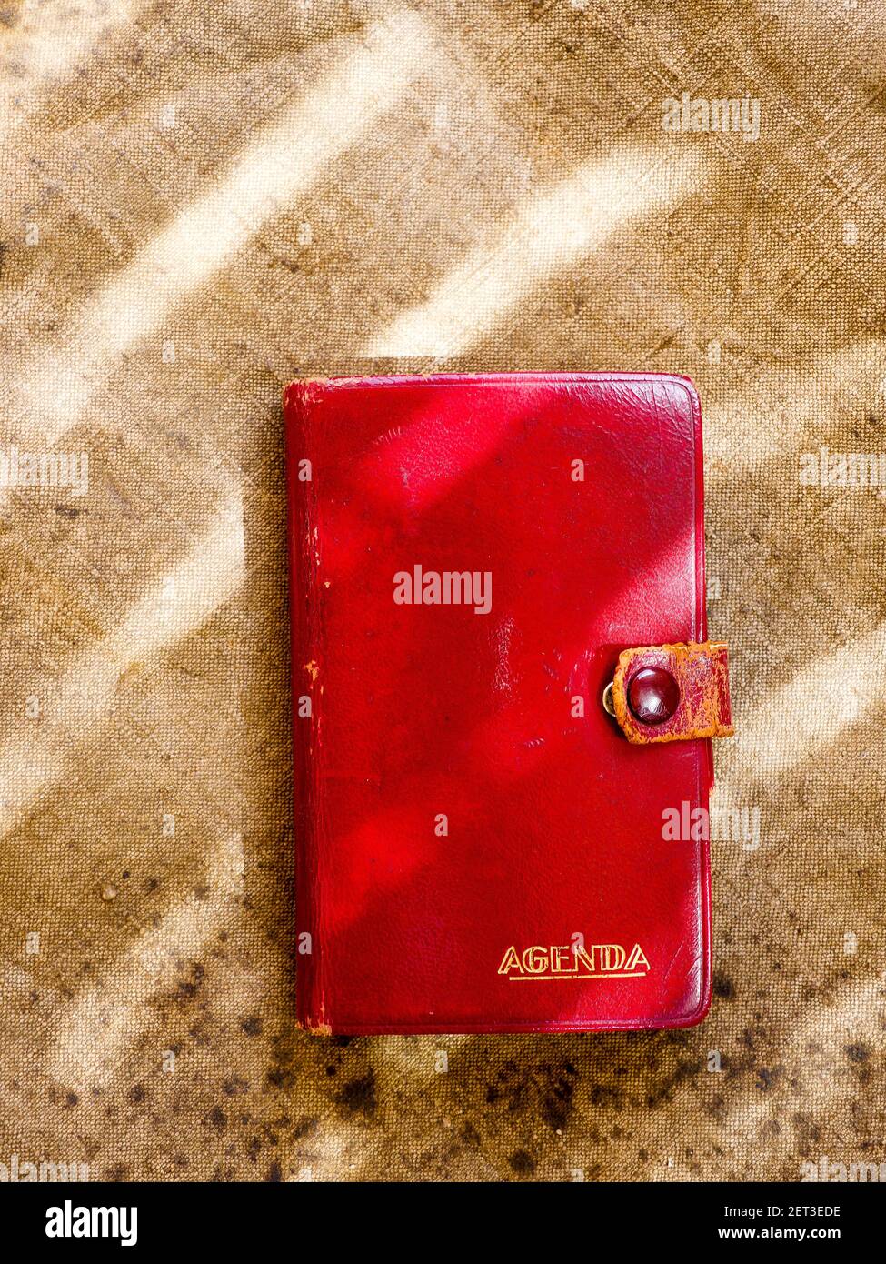 Vintage diary, France Stock Photo - Alamy